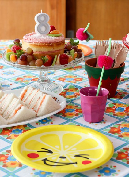 Emma's Fruit Themed Afternoon Tea Birthday Party | My Poppet Living
