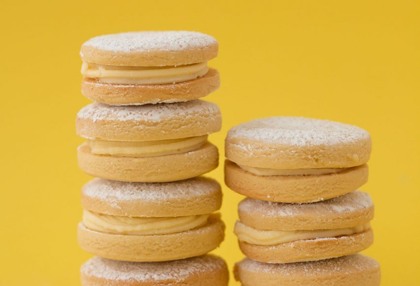 Lemon Buttercream Sandwich Cookies | My Poppet Living