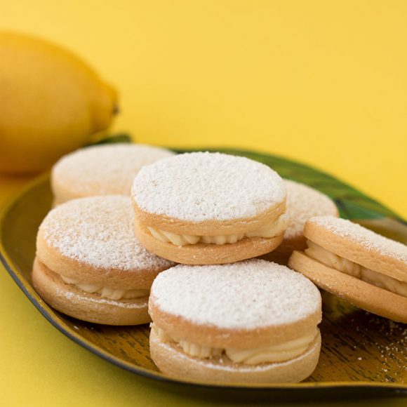 Lemon Buttercream Sandwich Cookies | My Poppet Living