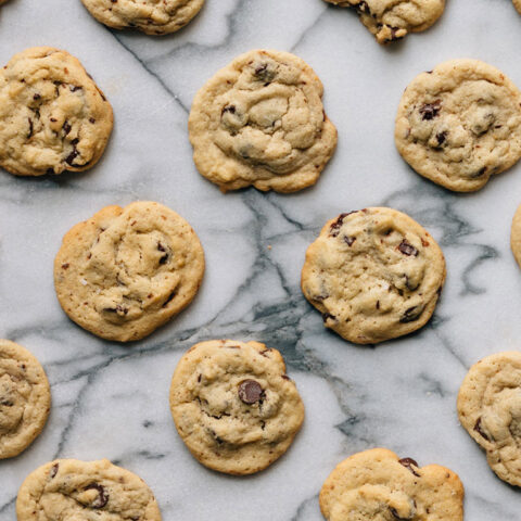 Best Ever Chewy Choc Chip Cookies | My Poppet Living