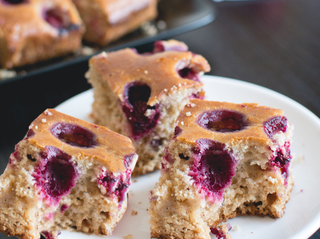 Easy Bake Cherry Cake | My Poppet Living