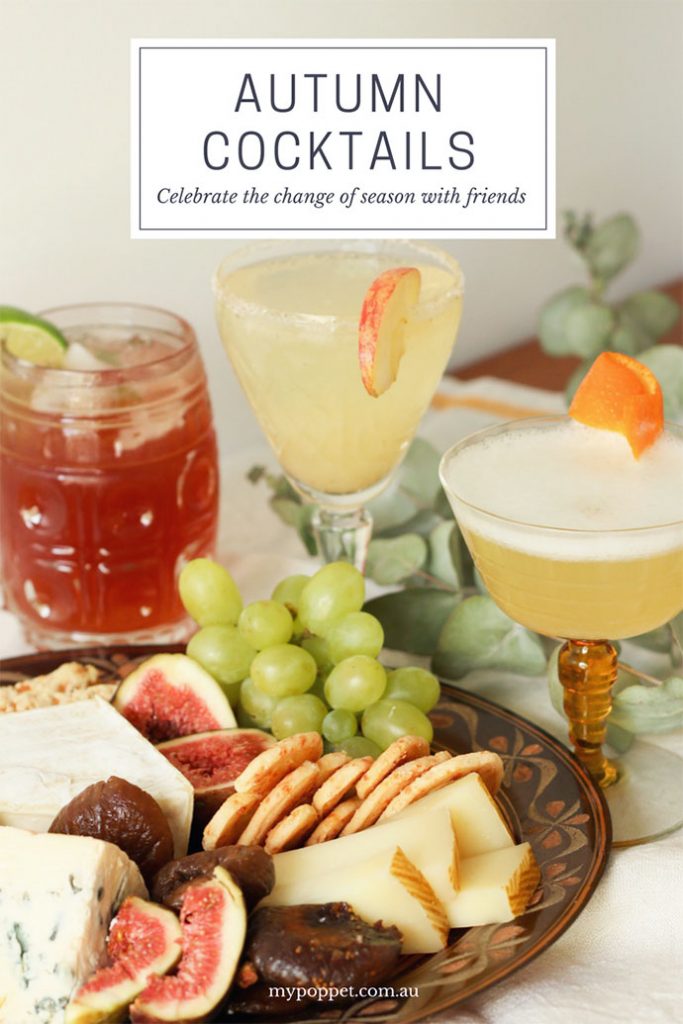 Celebrate the change of season with 3 Easy Autumn Cocktails | My Poppet ...