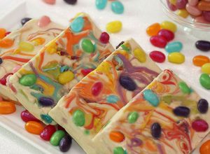 Jelly Bean Rainbow Bark | My Poppet Living