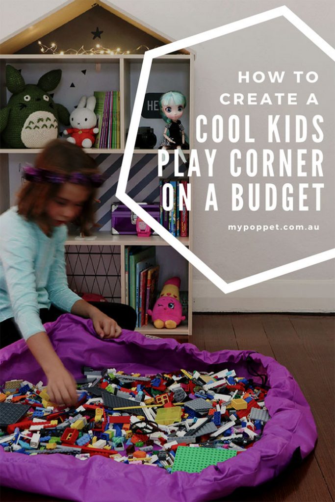 How to Create a Cool Kids Play Corner on a Budget | My Poppet Living