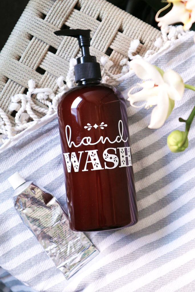 Homemade Liquid Hand Soap Recipe | My Poppet Living