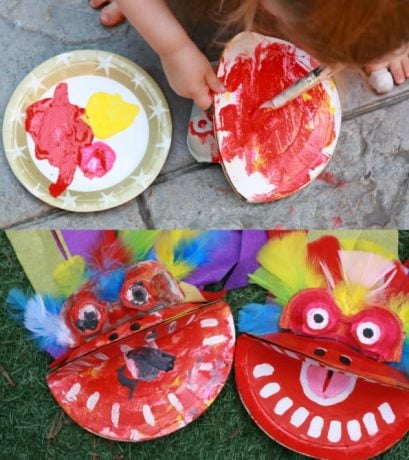 Kids Craft: Chinese New Year Dragon Puppet | My Poppet Makes