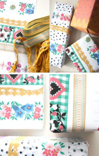 How To: DIY wrapping paper | My Poppet Makes