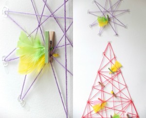 How To: String Art Christmas Tree & Card Display | My Poppet Makes