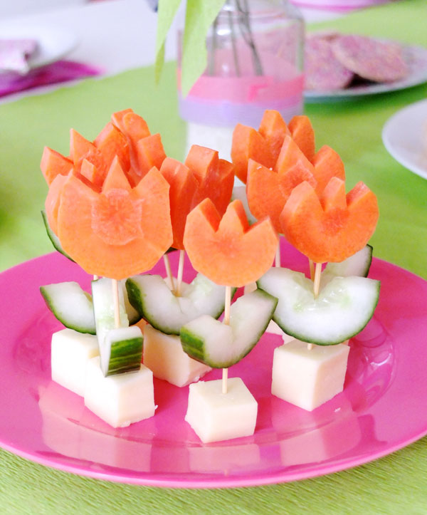 Vegetable flowers | My Poppet Makes