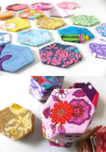 How To: Paper Pieced Hexies + Template | My Poppet Makes