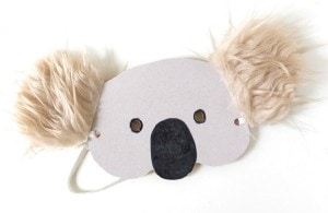 Kids Craft: Koala Mask with Template | My Poppet Makes