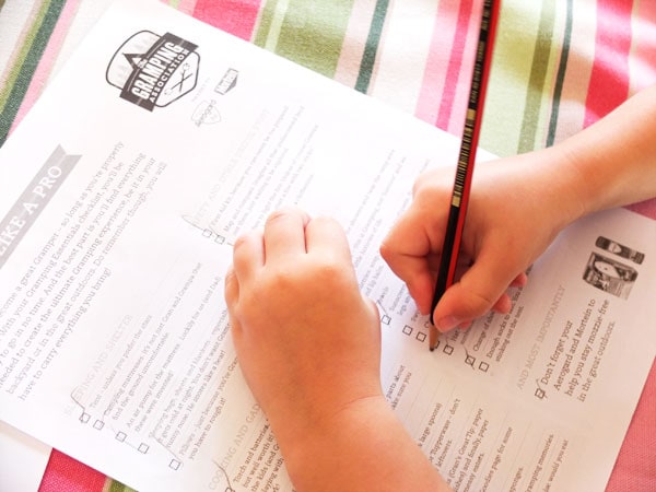 GRAMPING-CHECKLIST | My Poppet Makes