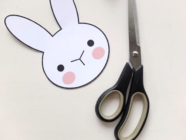 Easter Craft - Bunny Takeout Box with Printable | My Poppet Makes