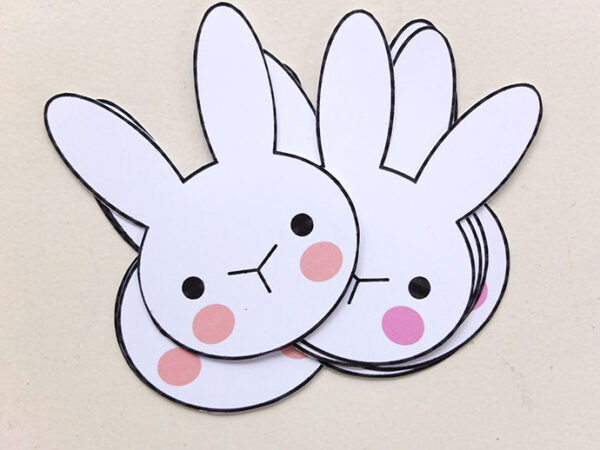 Bunny Bunting - Printable Easter Craft | My Poppet Makes