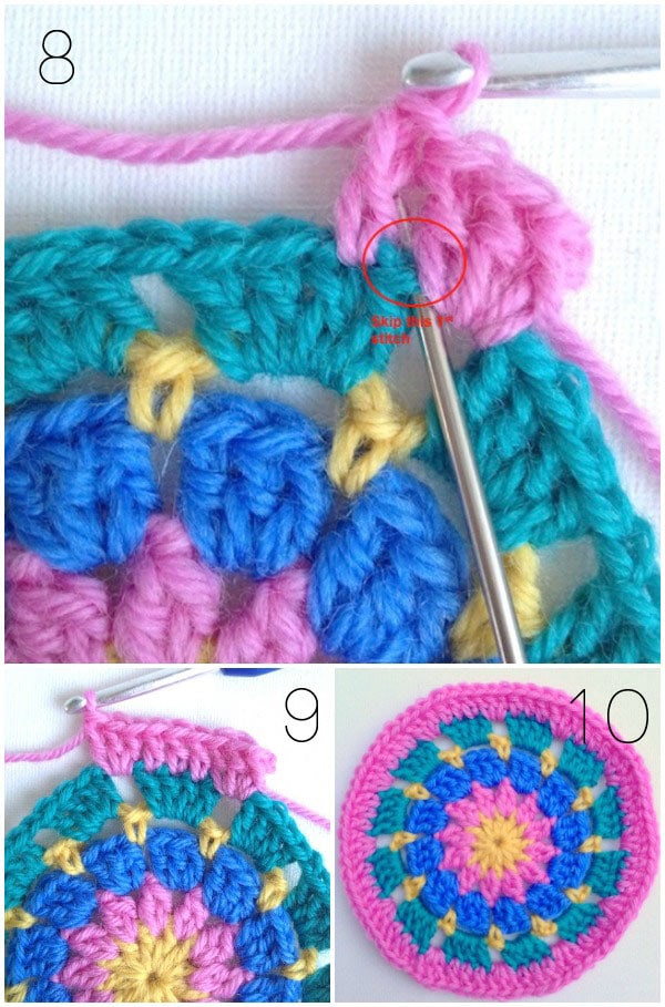 Carnivale Cushion: Crochet-Along Part 2 | My Poppet Makes