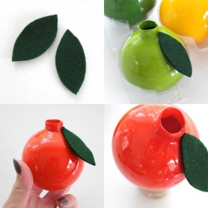 Fun & Fruity Christmas Bauble Ornaments | My Poppet Makes