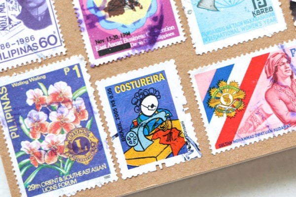 Postage Stamp Notebook | My Poppet Makes