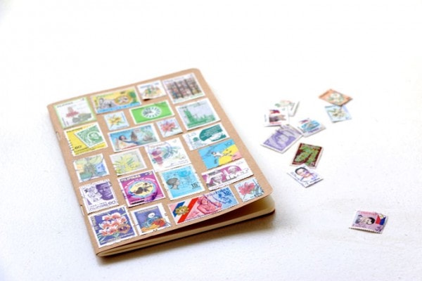Postage Stamp Notebook | My Poppet Makes