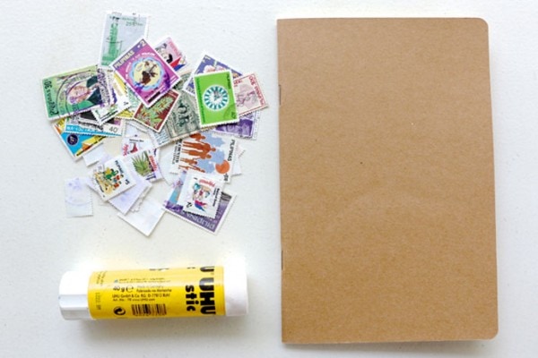 Postage Stamp Notebook | My Poppet Makes