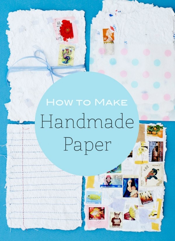 How to Make: Handmade Paper | My Poppet Makes