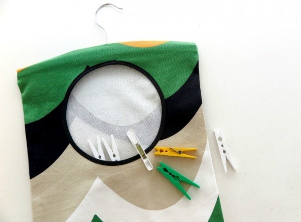DIY Super Easy Peg Bag | My Poppet Makes