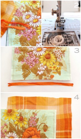 How To Sew an Easy Zippered Pillow Cover | My Poppet Makes