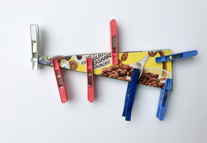 Kids Recycle Craft: Cereal Box Christmas Tree | My Poppet Makes
