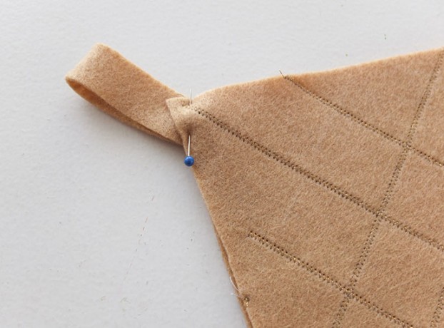 DIY Ice Cream Cone Christmas Stocking with Free Pattern | My Poppet Makes