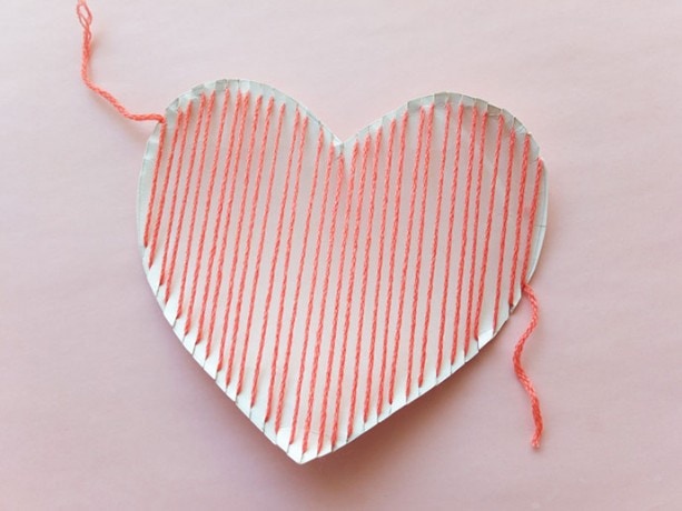 How to Weave a Heart Shape Tapestry | My Poppet Makes