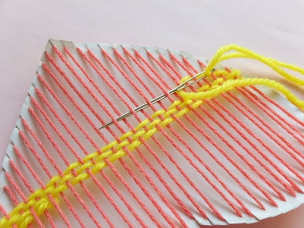 How to Weave a Heart Shape Tapestry | My Poppet Makes