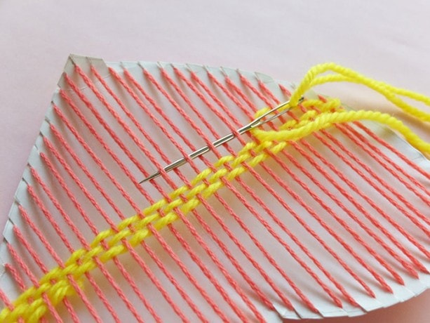 How to Weave a Heart Shape Tapestry | My Poppet Makes