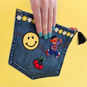 Upcycle Craft: Portable Pocket Pouch | My Poppet Makes