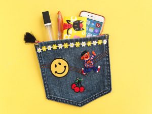 Upcycle Craft: Portable Pocket Pouch | My Poppet Makes