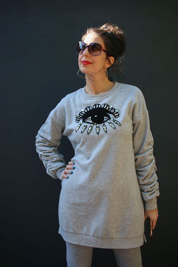 Sweater Dress Makeover - From Drab to Fab in 30 minutes | My Poppet Makes