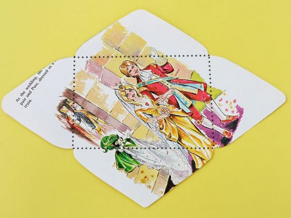 Recycle Craft: How to make an Envelope with Printable Template