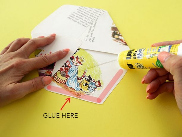 Recycle Craft: How to make an Envelope with Printable Template