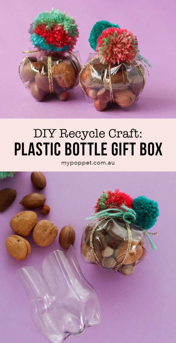 Recycle Craft: Plastic Bottle Gift Box | My Poppet Makes