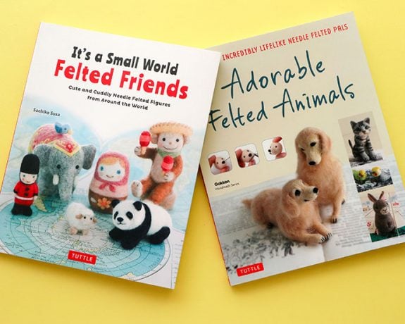 Book Review: 2 Adorable Needle Felting Books You'll Love | My Poppet Makes