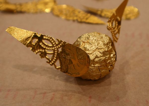 Harry Potter Party Craft - Chocolate Golden Snitches | My Poppet Makes