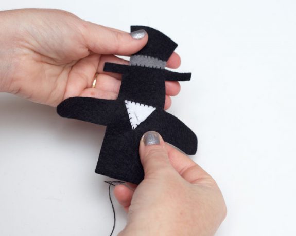 Sailor Moon Tuxedo Mask Finger Puppet | My Poppet Makes