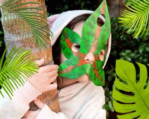 DIY Korok Halloween Costume Mask | My Poppet Makes
