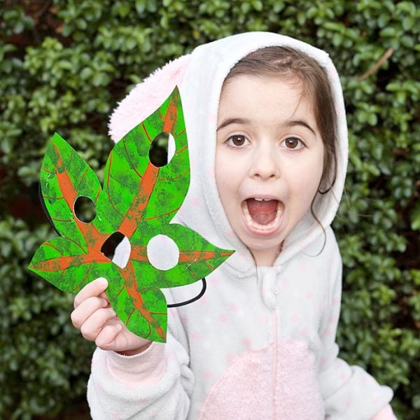 DIY Korok Halloween Costume Mask | My Poppet Makes