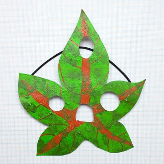 DIY Korok Halloween Costume Mask | My Poppet Makes