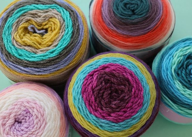 Self-Striping Yarn Cakes - Which brand do I choose? Pattern Ideas & FAQs