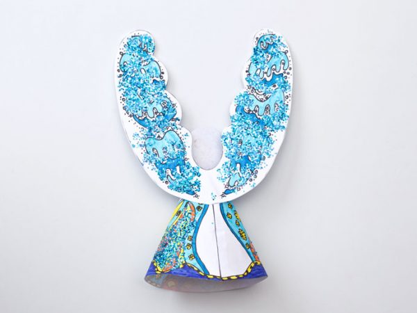 Printable Paper Angel Christmas Decoration | My Poppet Makes