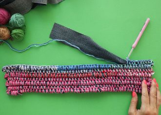 Upcycle Style: Denim Rag Rug | My Poppet Makes