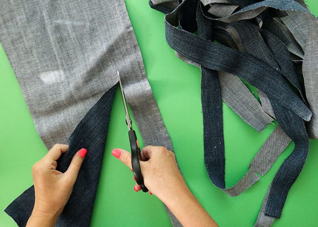 Upcycle Style: Denim Rag Rug | My Poppet Makes