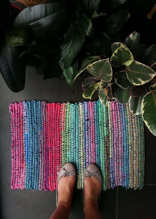 Upcycle Style: Denim Rag Rug | My Poppet Makes