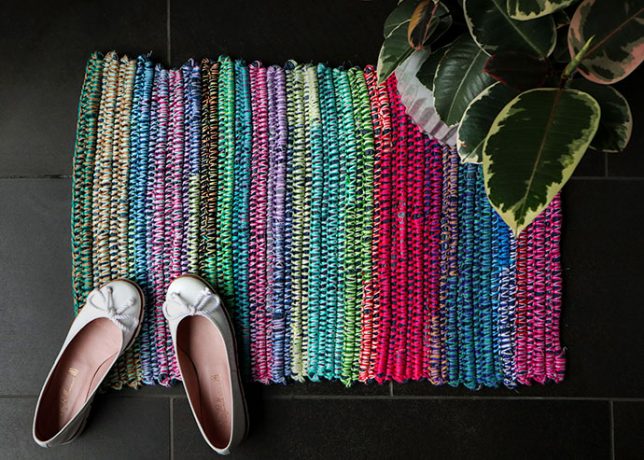 Upcycle Style: Denim Rag Rug | My Poppet Makes