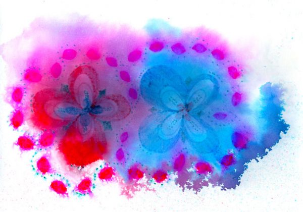 Kids Craft: Colour Bleed Art | My Poppet Makes